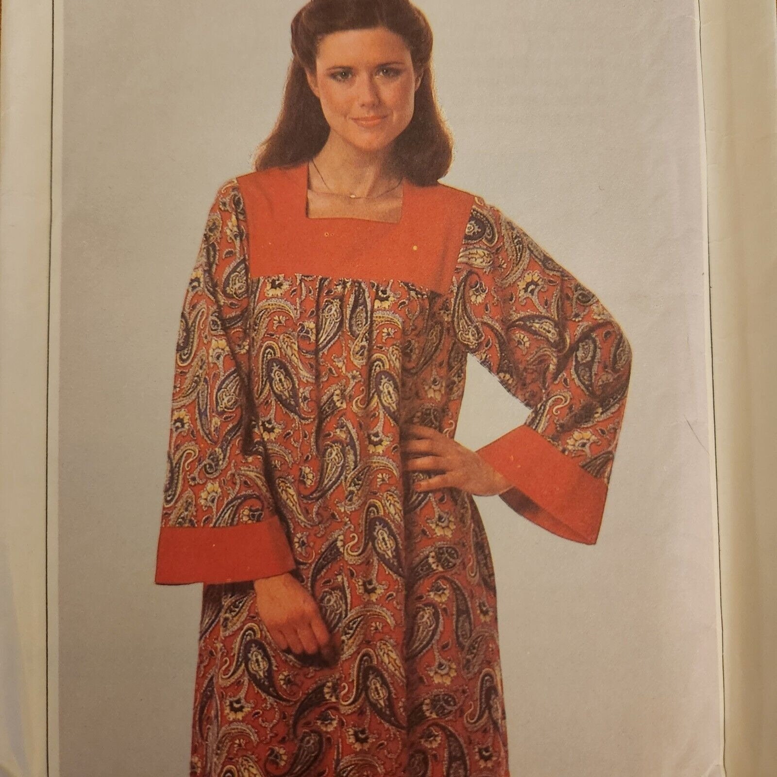 8752 Vintage Simplicity SEWING Pattern Misses Extra Sure Pattern Caftan ...