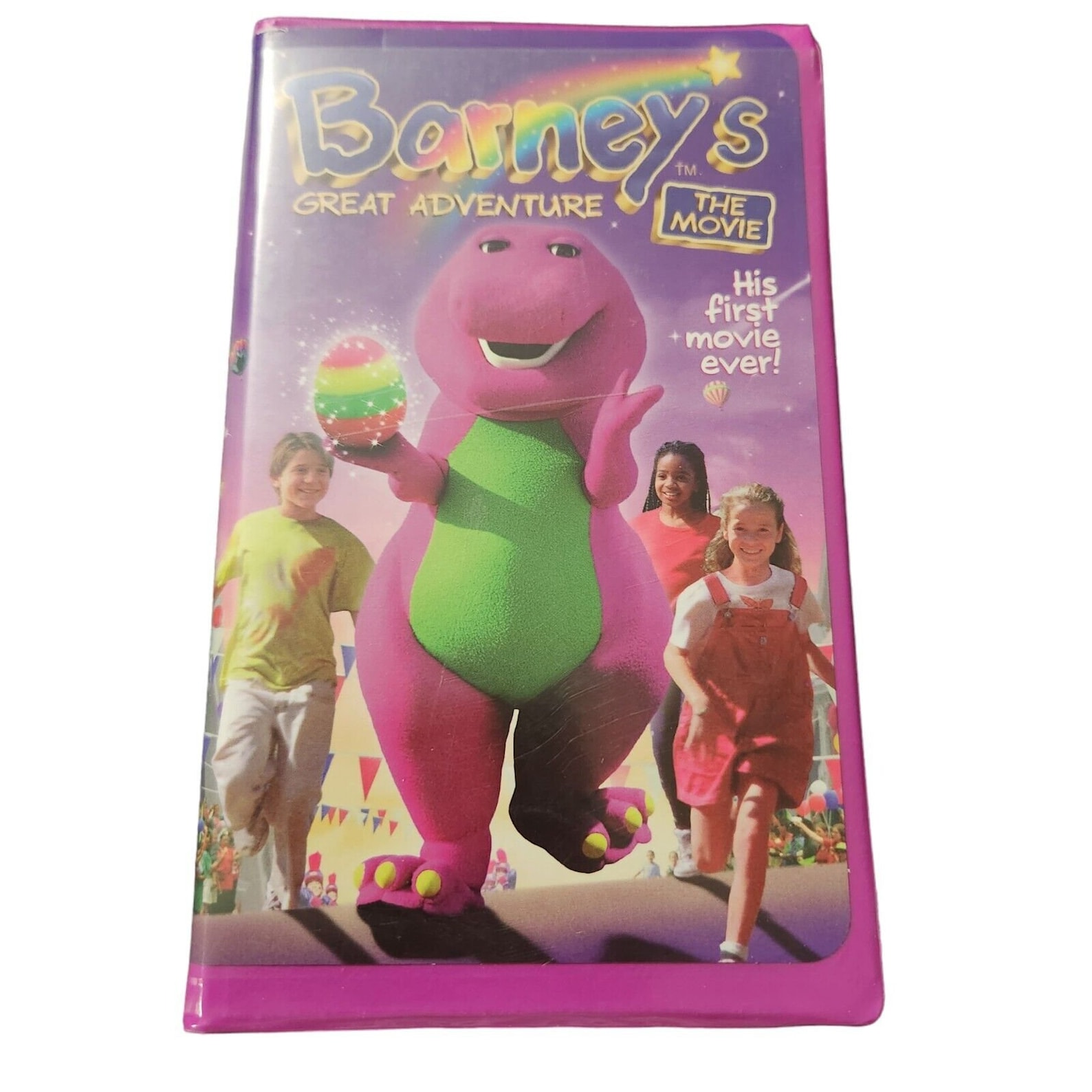Barney Barneys Great Adventure The Movie Vhs 1998 Vintage Etsy