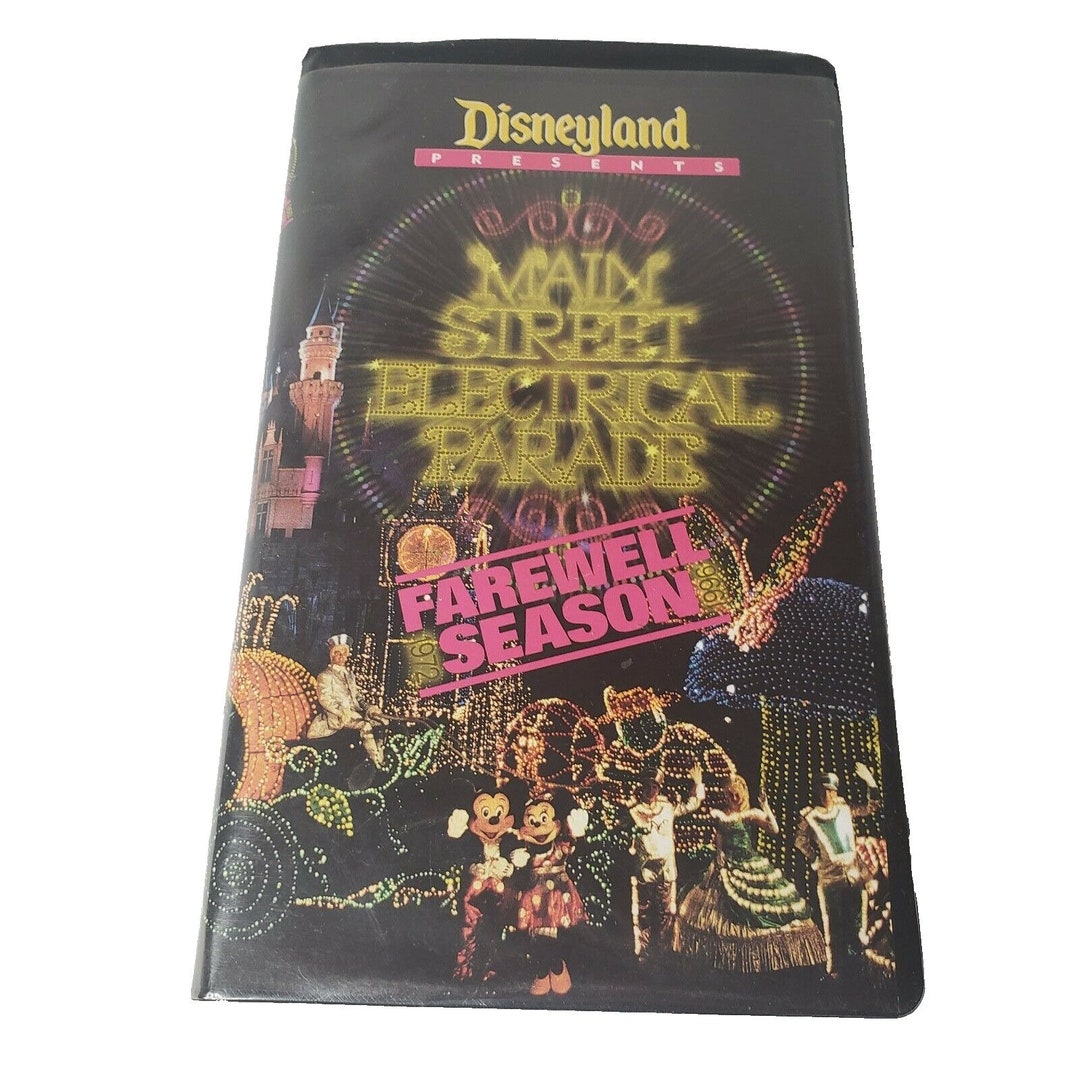 Disneys Main Street Electrical Parade VHS Disneyland Presents Farewell ...