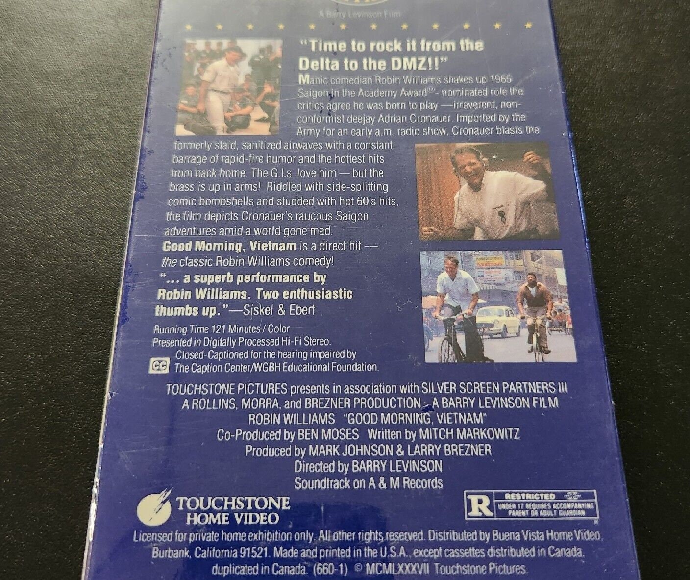 Good Morning Vietnam Robin Williams VHS New Sealed 1987 - Etsy
