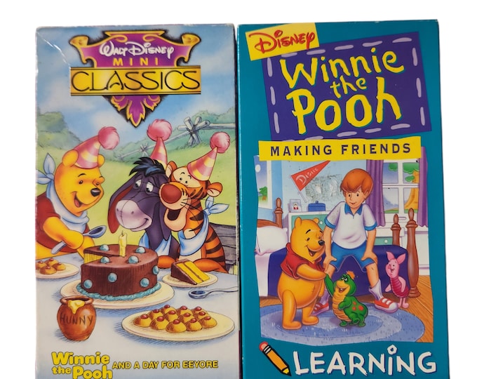 Vintage Winnie the Pooh: Sharing is Caring Learning! VHS Tape - Etsy Canada