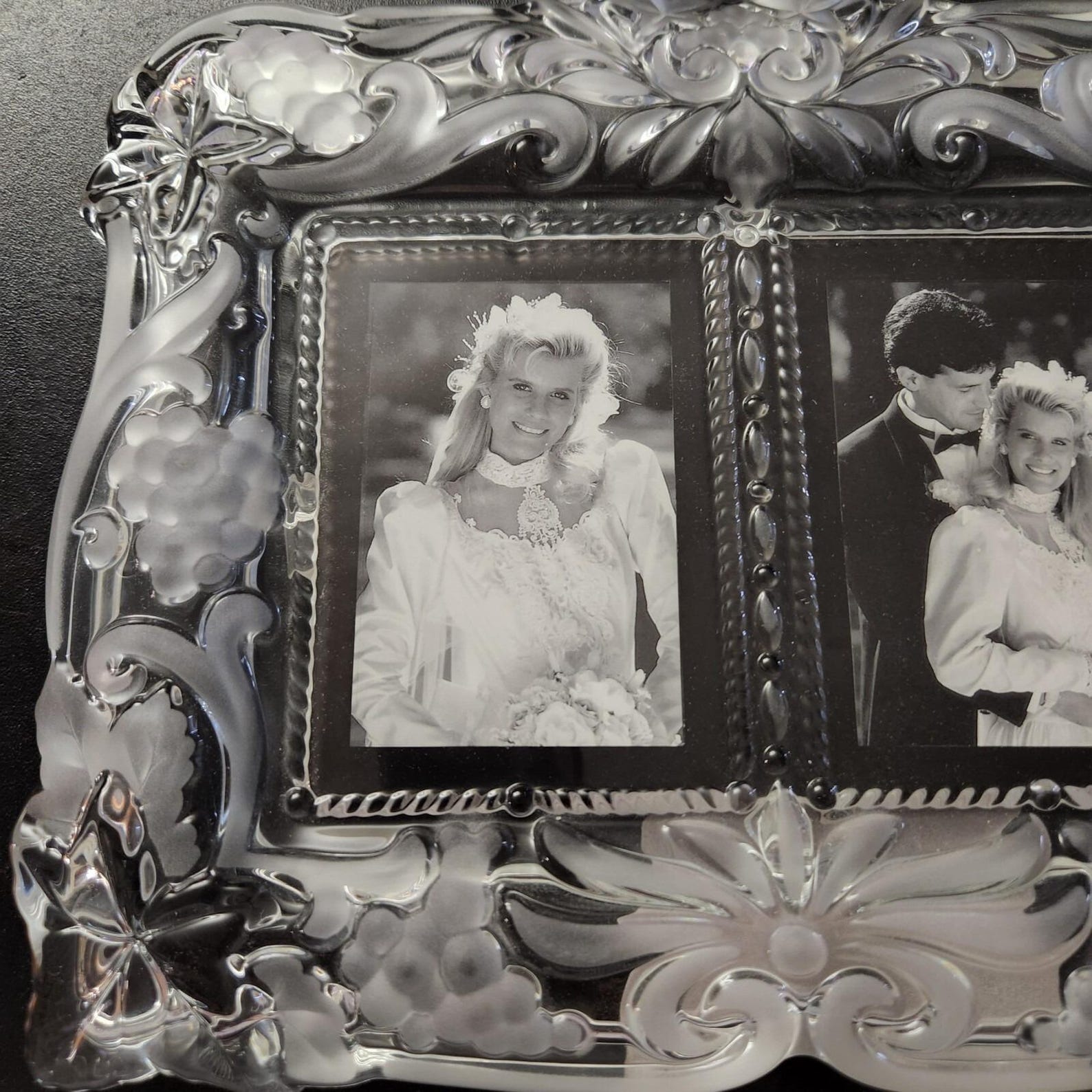 Vintage Mikasa Wedding Frame Dual Photo Picture Frame Decorative ...