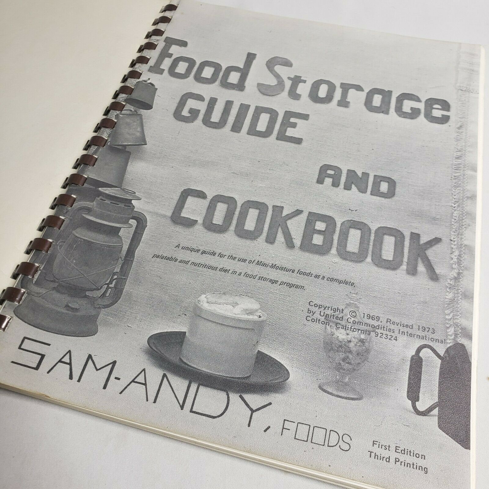 The Sam Andy Food Storage Guide and Cookbook by Sam Andy Foods 1973 - Etsy