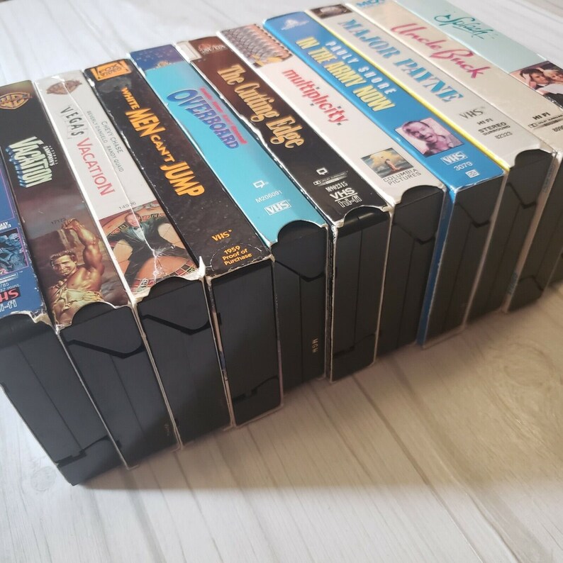 Vintage VHS Video Tape Cult Classic Movies Comedy Lot 80s 90s - Etsy