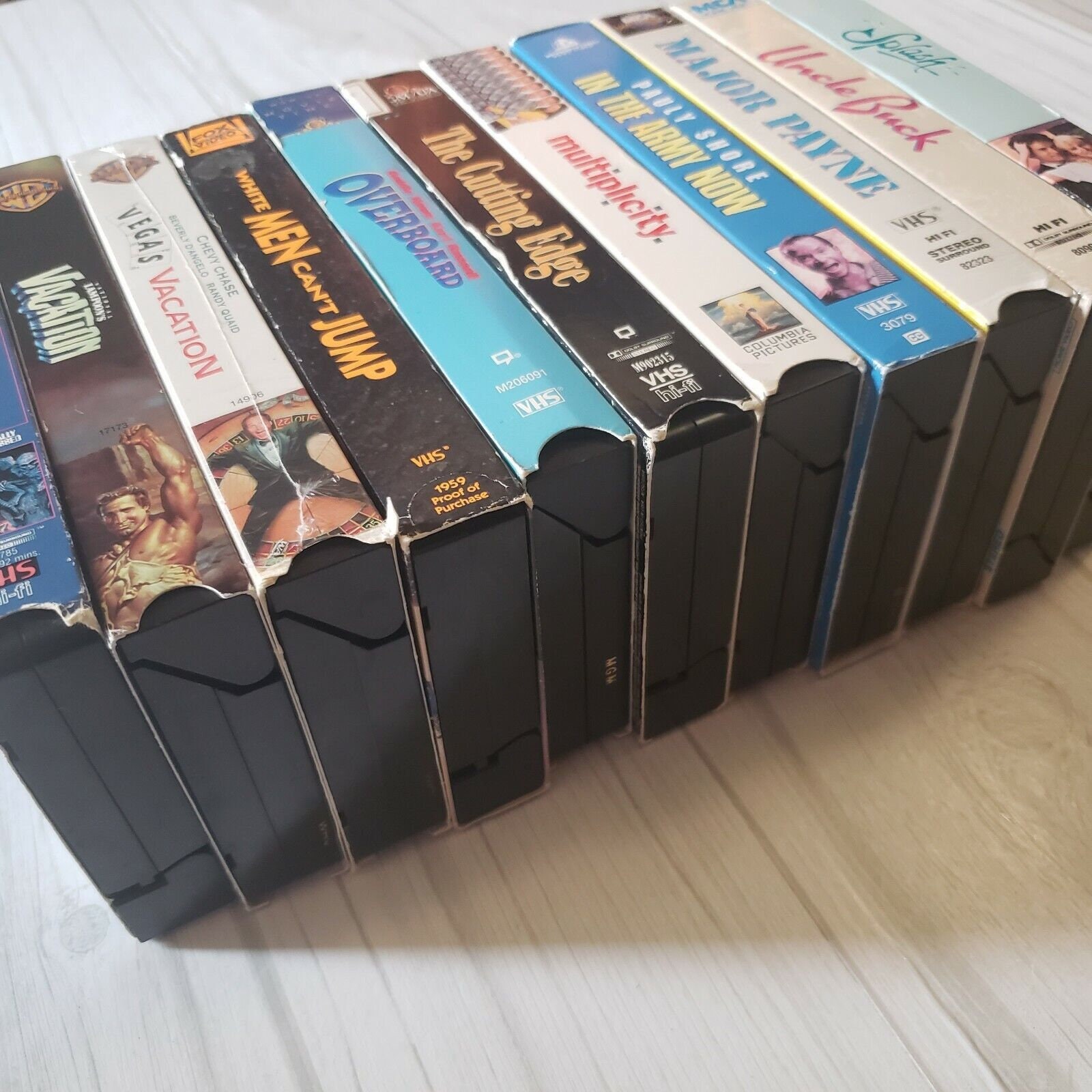 Vintage VHS Video Tape Cult Classic Movies Comedy Lot 80s 90s Uncle ...