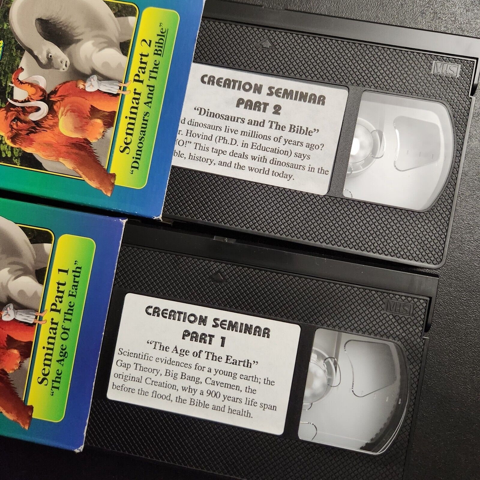 Dinosaurs Creation Evolution VHS Tape Parts 1 and 2 Creation - Etsy