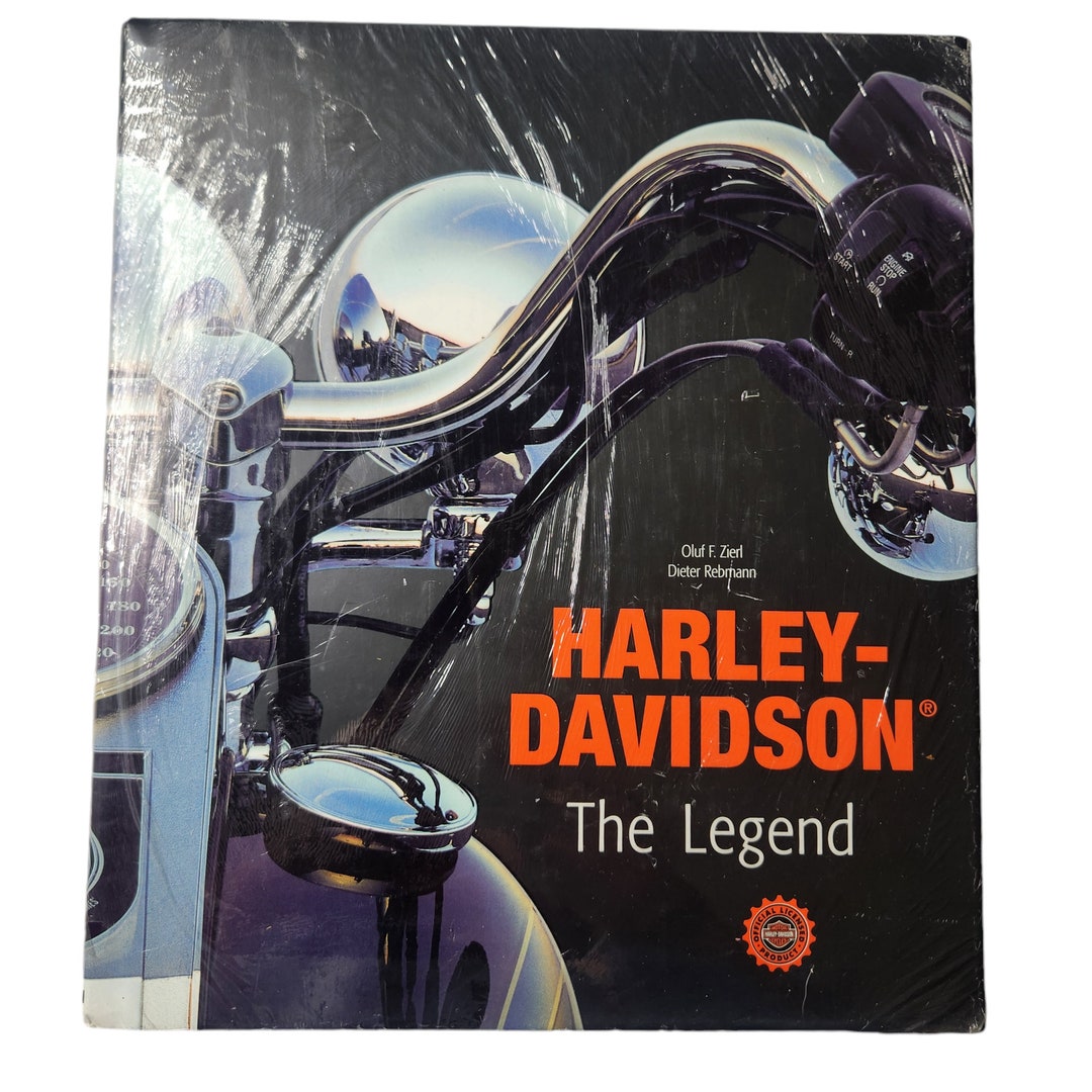 Hareley Davidson History Book Motorcycles Olaf Ftitz Zierl Vintage ...