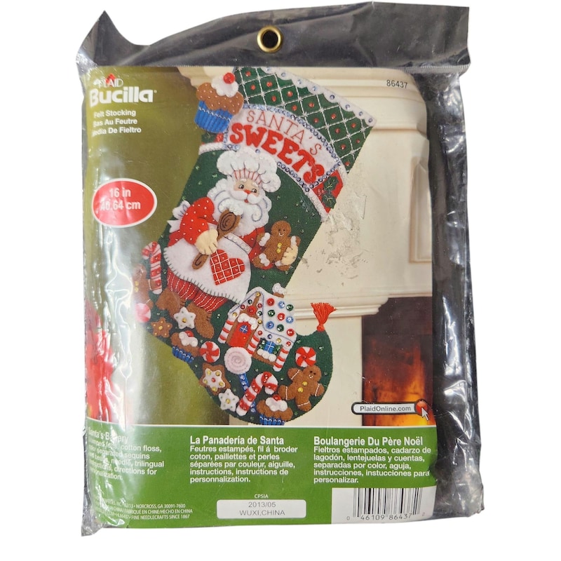 Bucilla Stocking Kit - Etsy