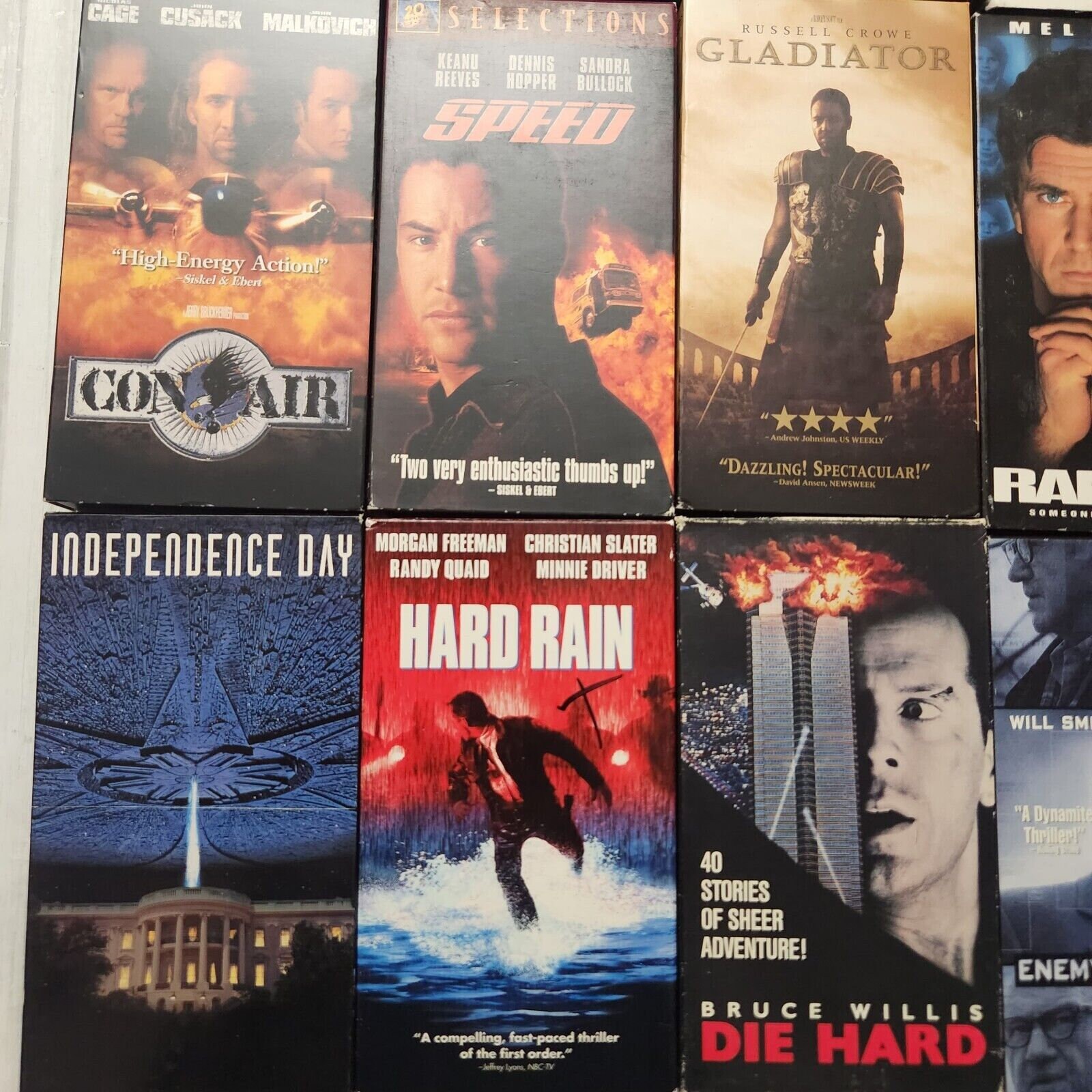 Vintage VHS Video Tape Cult Classic Movies Action Lot of 15 - Etsy