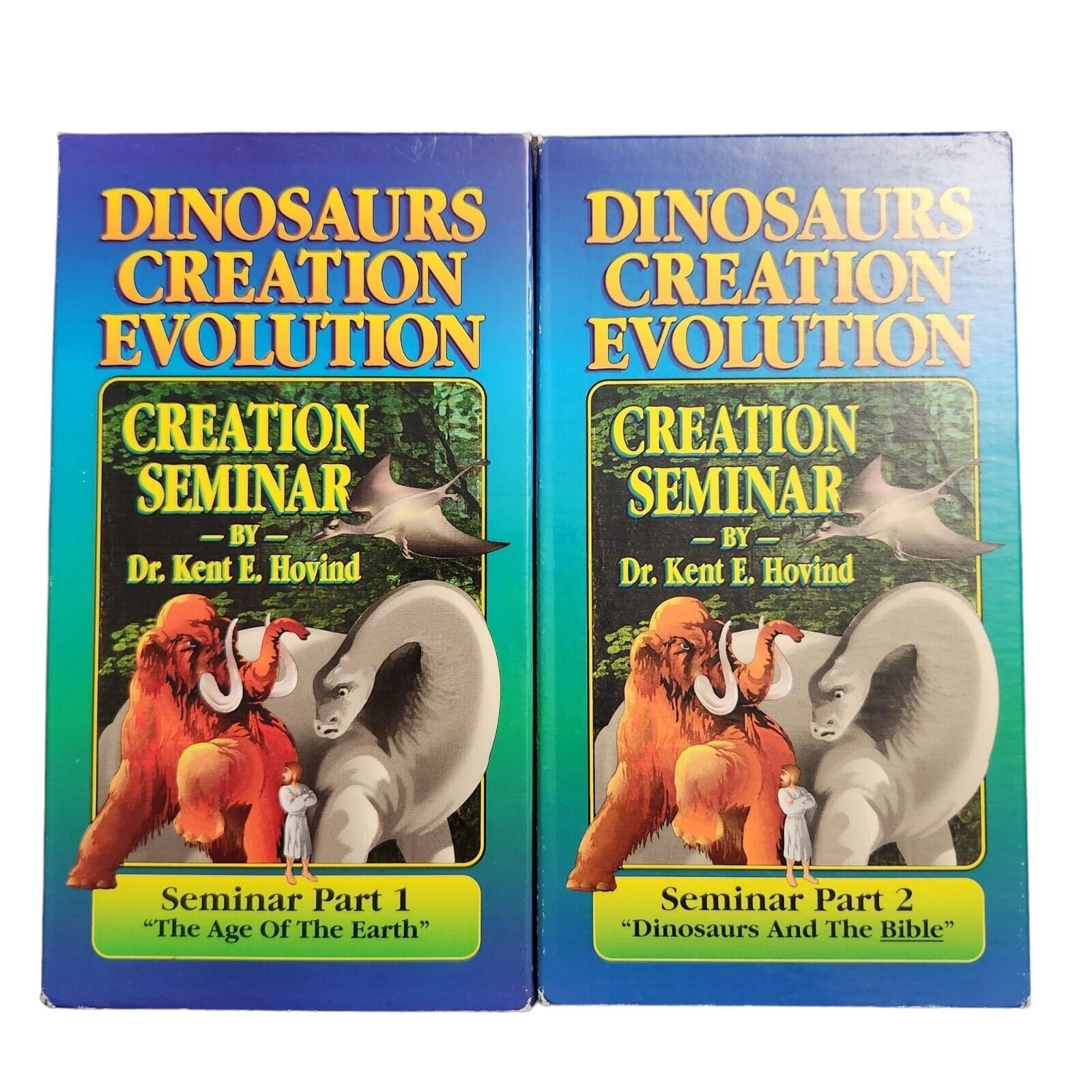 Dinosaurs Creation Evolution VHS Tape Parts 1 and 2 Creation - Etsy
