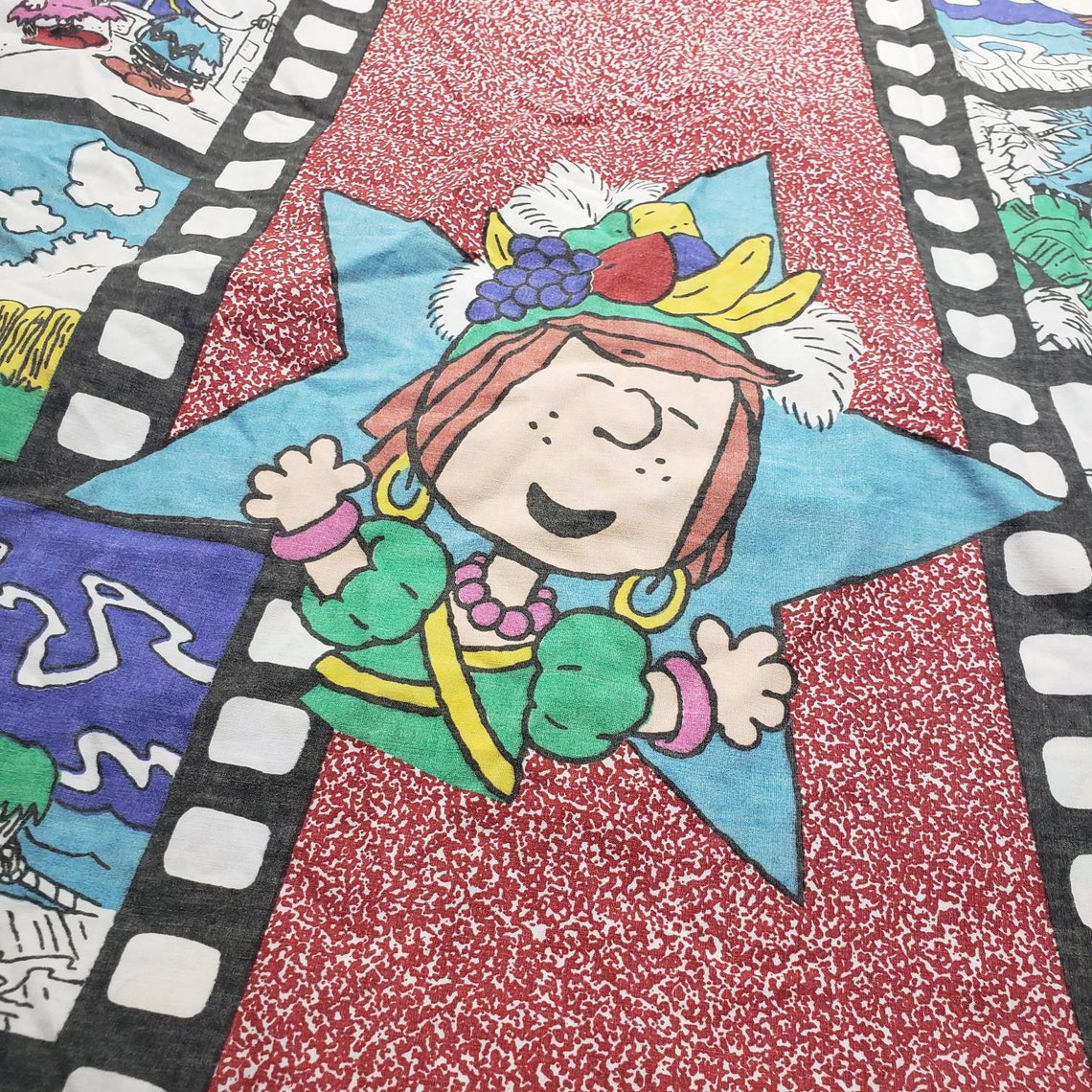 Vintage Snoopy Peanut Gang Charlie Brown Movie Scene Flat - Etsy