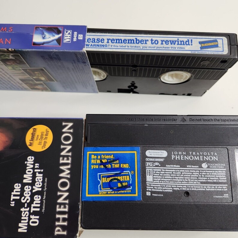 Vintage VHS Video Tape Cult Classic Movies Drama Musicals Lot of 9 80s ...