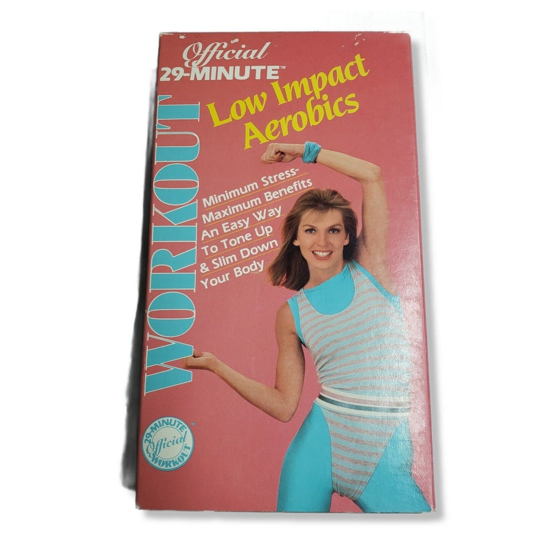 Official 29-minute Low Impact Aerobics Workout VHS 1986 Goodtimes Home ...