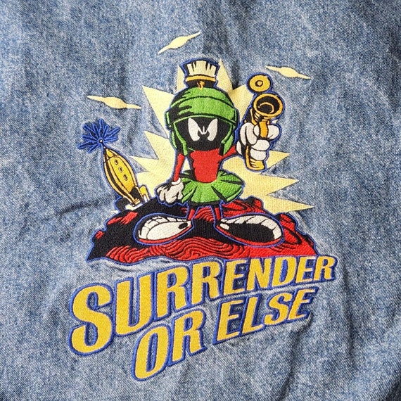 Vintage 1995 Marvin The Martian Surrender Or Else Den… - Gem