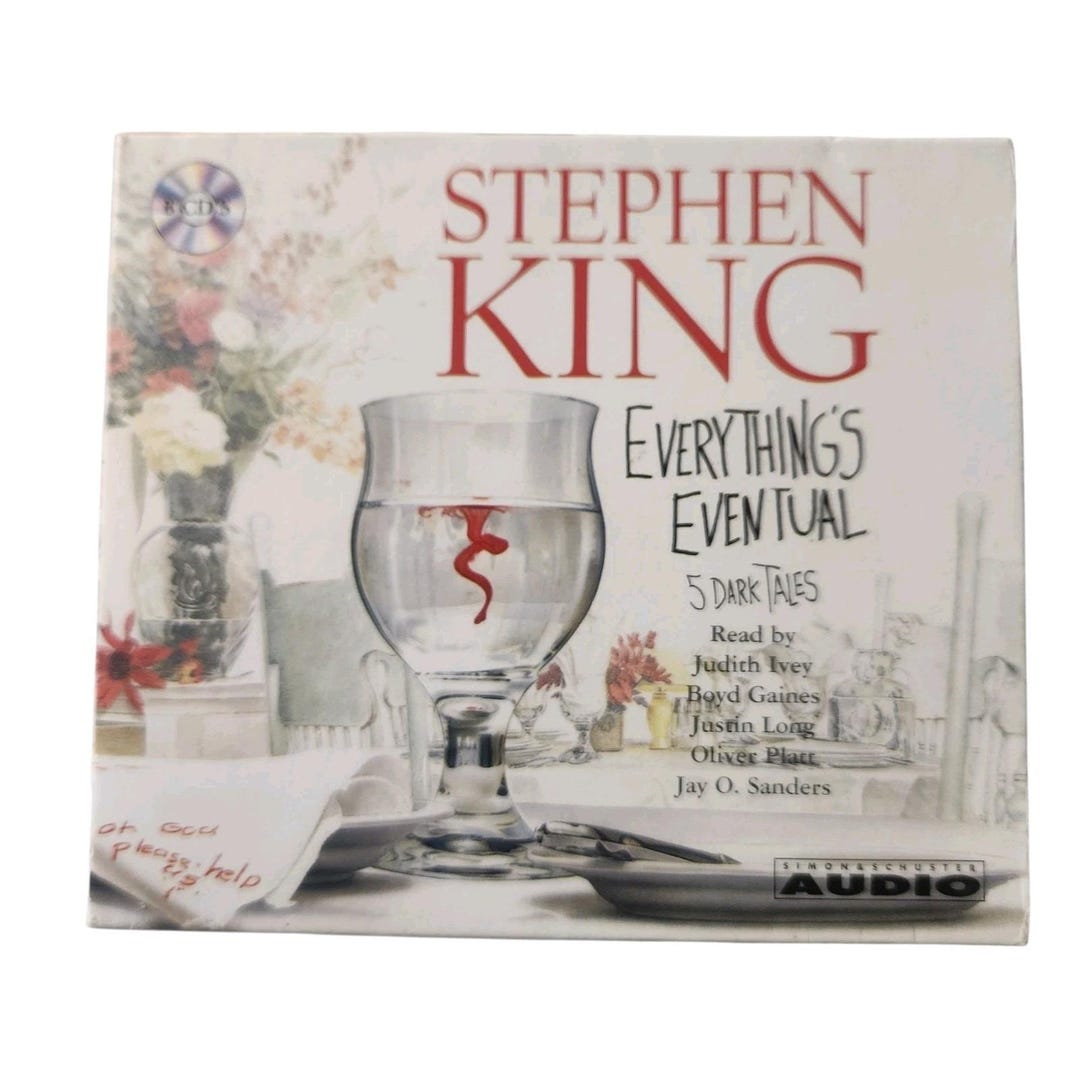 Vintage Stephen King Everything's Eventual 8 Cd's Excellent Condition ...