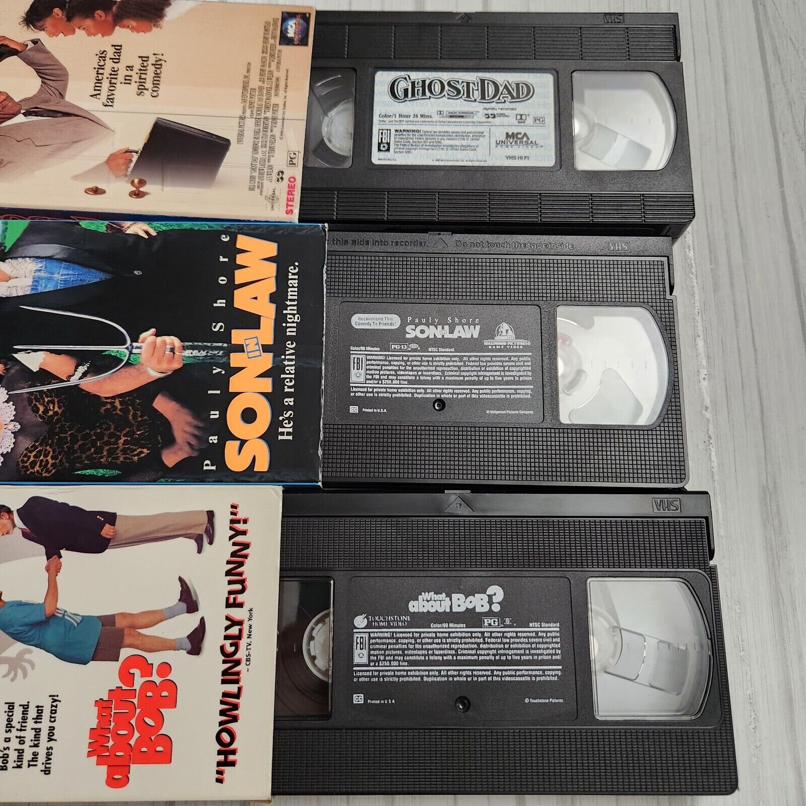 Cult Classic Vintage VHS Tapes Pulp Fiction E.T Hot Shots Batman ...