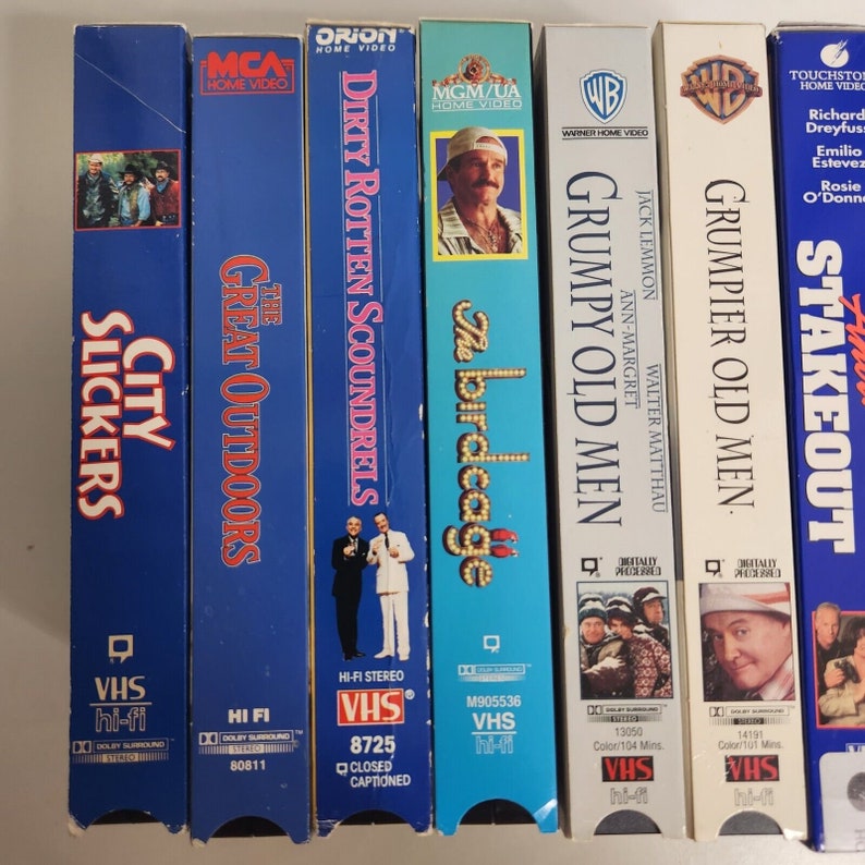 Vintage 80s 90s Comedy Movie VHS Tapes Lot - Etsy