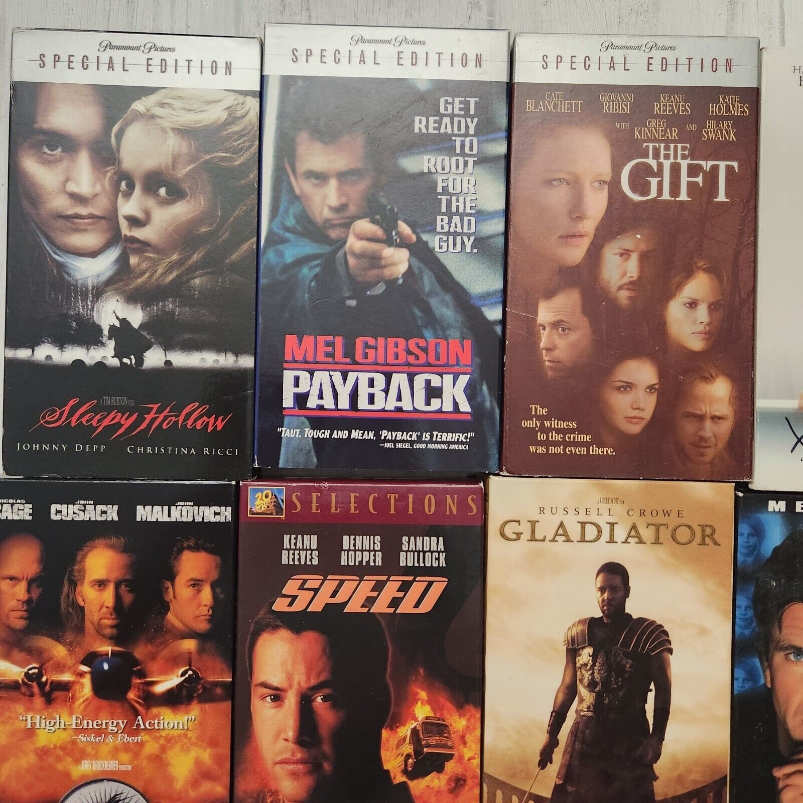 Vintage VHS Video Tape Cult Classic Movies Action Lot of 15 - Etsy