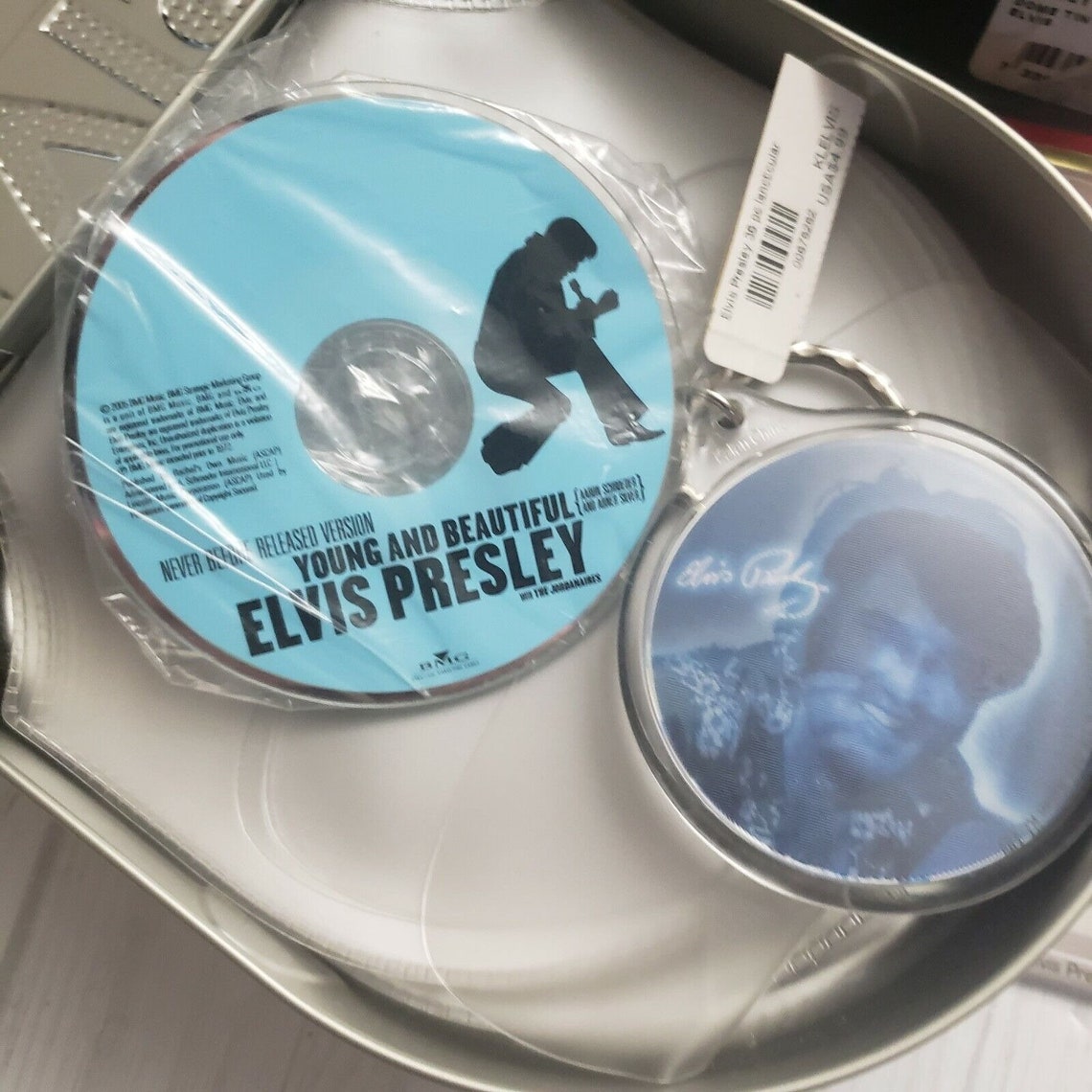 Vintage Elvis Tin Boxes Collection CD Tin Holders CD Memories ...