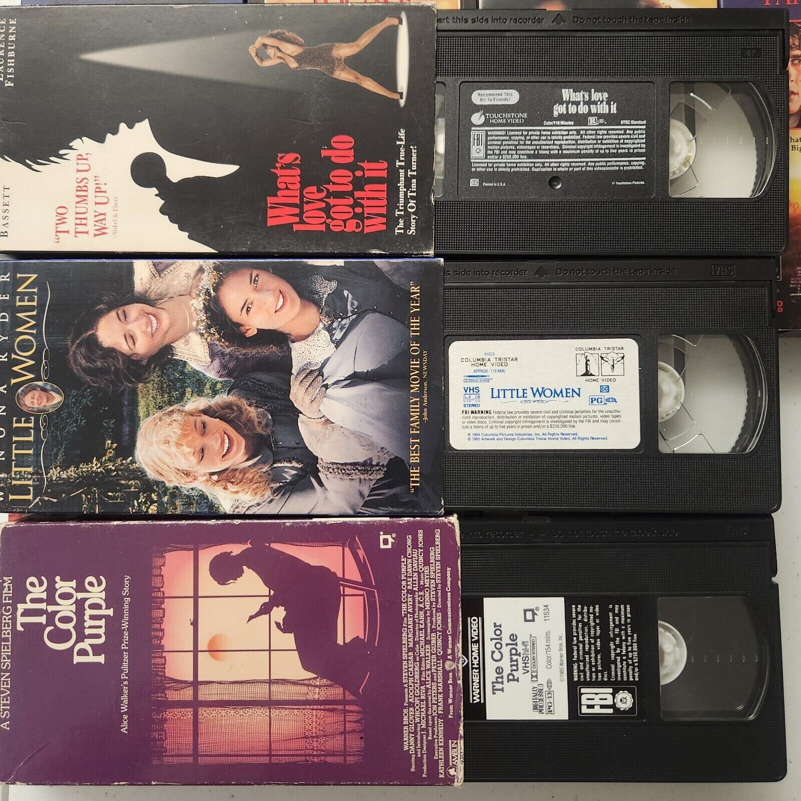 Vintage VHS Video Tapes Classic 80s 90s Classic Drama Movie Movies Lot ...