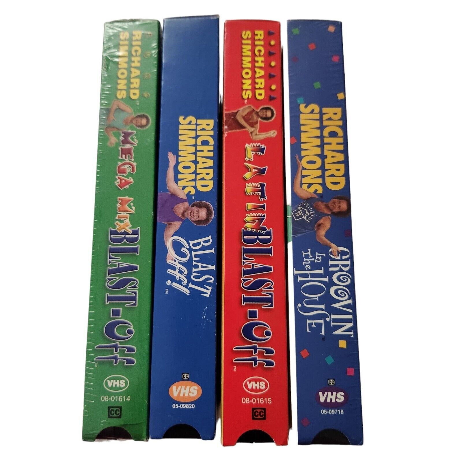 Lot of Richard Simmons Workout VHS Blast off Latin Mega Blast - Etsy