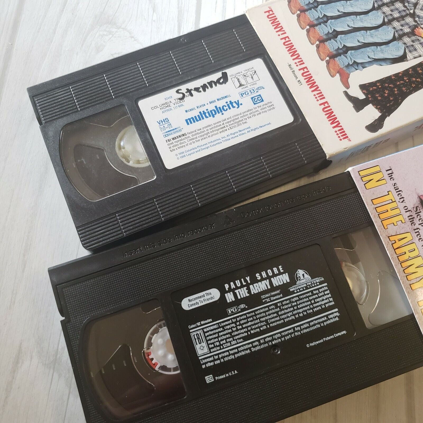 Vintage VHS Video Tape Cult Classic Movies Comedy Lot 80s 90s Uncle ...