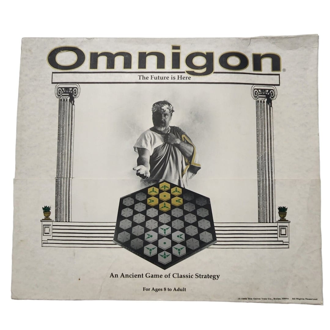 Omnigon Ancient Classic Strategy Board Game Boise Idaho Gametree 1988 ...