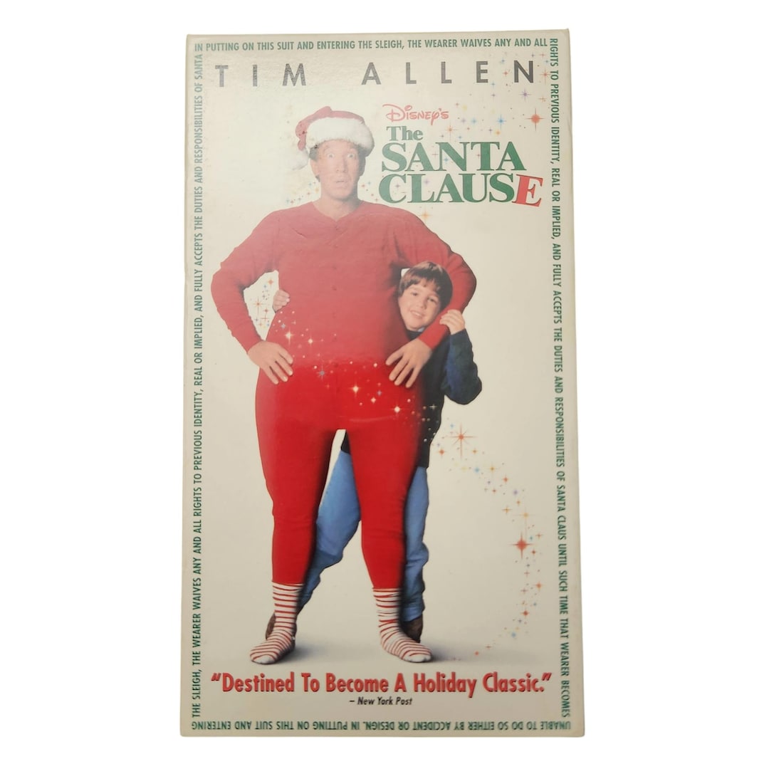 Vintage Walt Disney the Santa Clause VHS Christmas Movie - Etsy