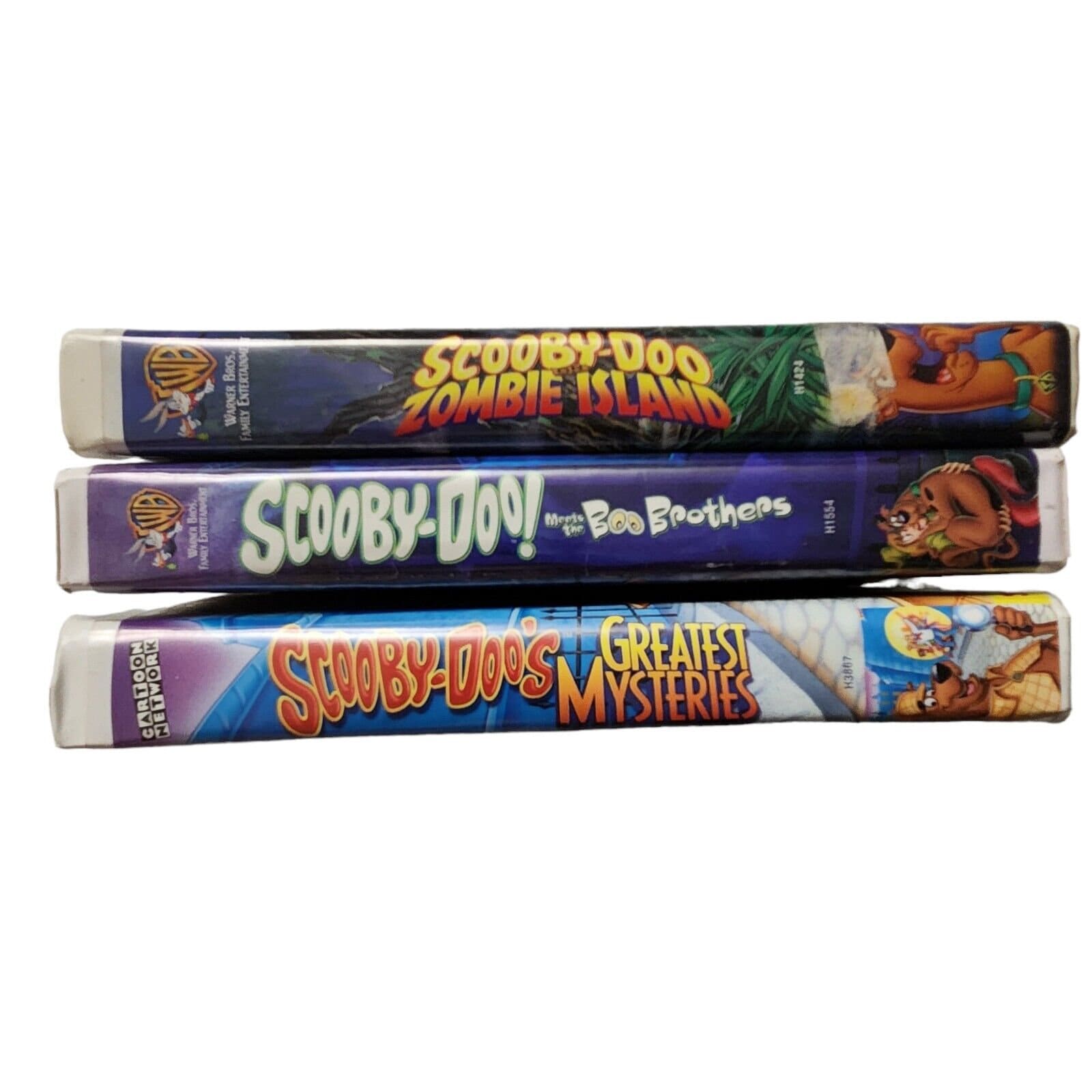 Scooby Doo VHS Lot of 3 Tapes Movies Cartoon Network Vintage 2000s and ...