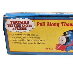 Tomy 2002 Thomas the Train Engine Annie and Clarabel Pull Along Toy New ...