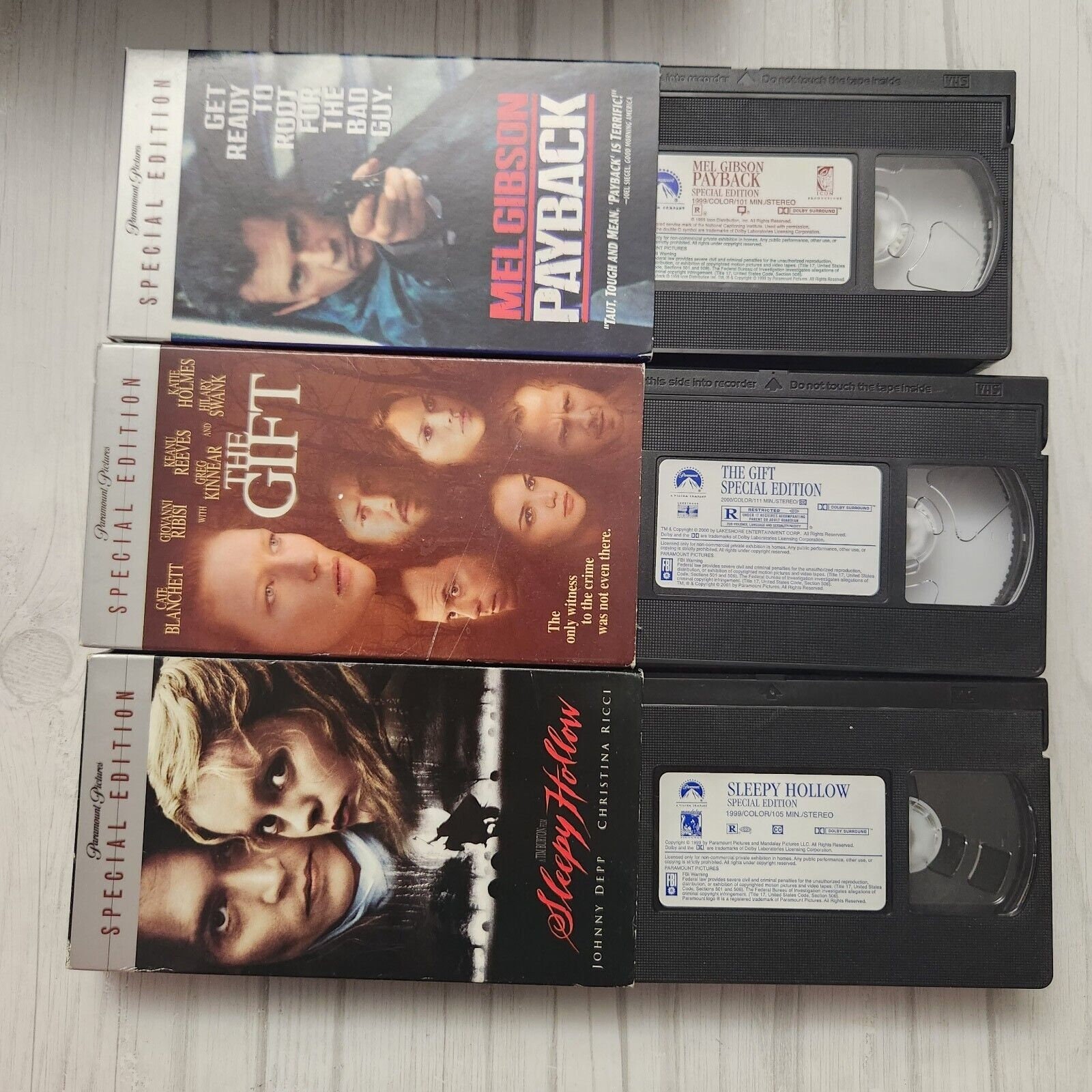 Vintage VHS Video Tape Cult Classic Movies Action Lot of 15 - Etsy