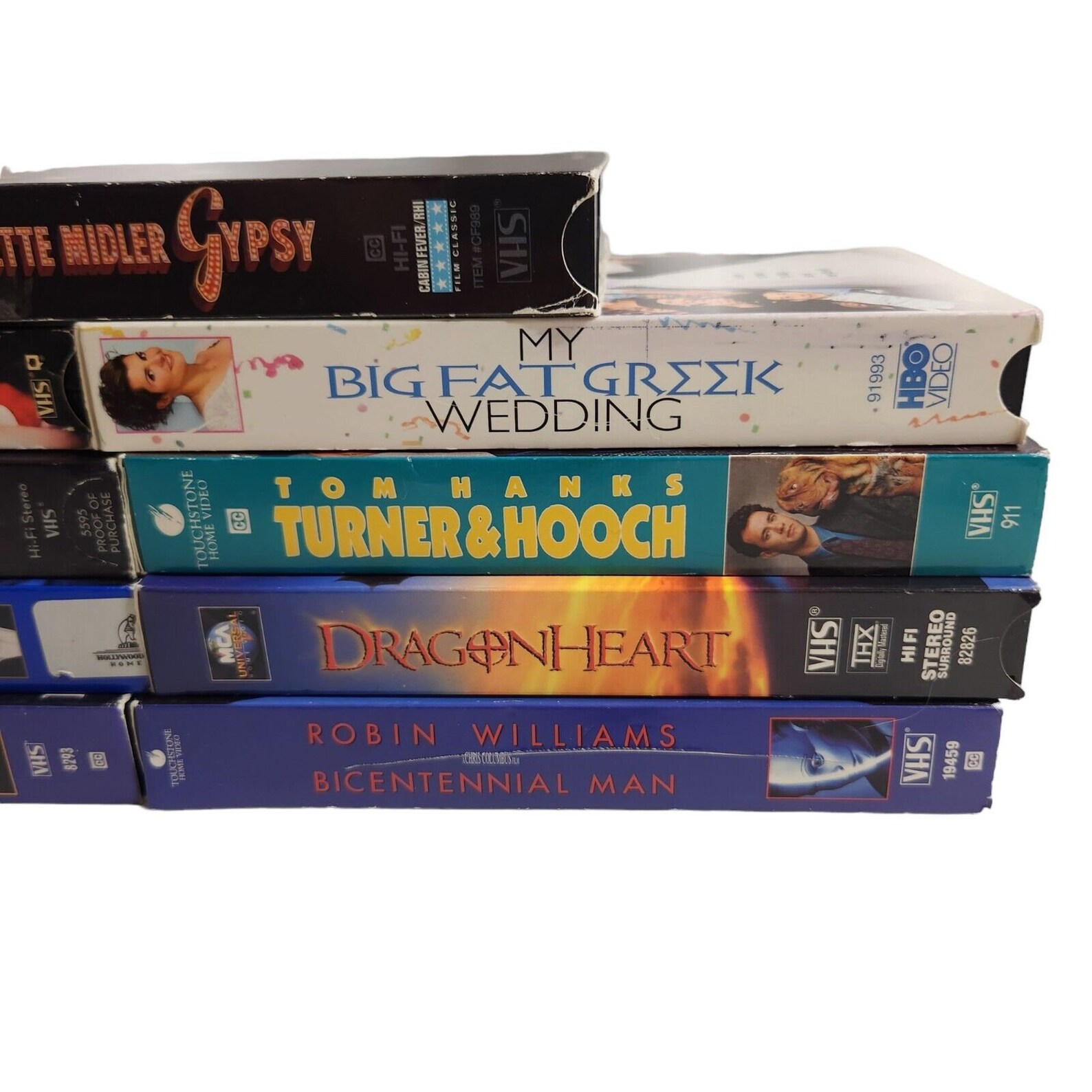 Vintage VHS Video Tape Cult Classic Movies Drama Musicals Lot of 9 80s ...
