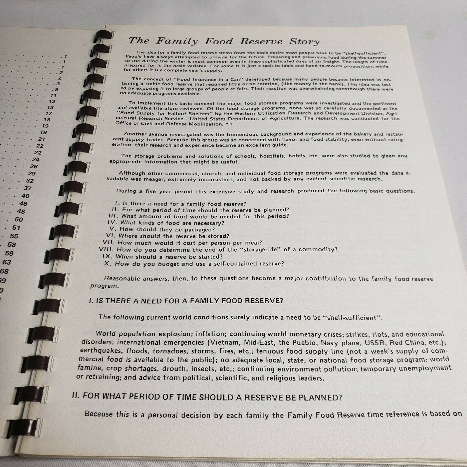 The Sam Andy Food Storage Guide and Cookbook by Sam Andy Foods 1973 - Etsy