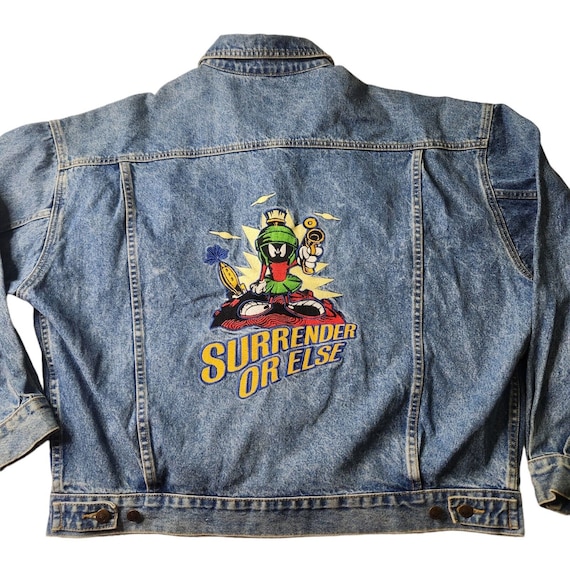 Vintage 1995 Marvin The Martian Surrender Or Else Den… - Gem