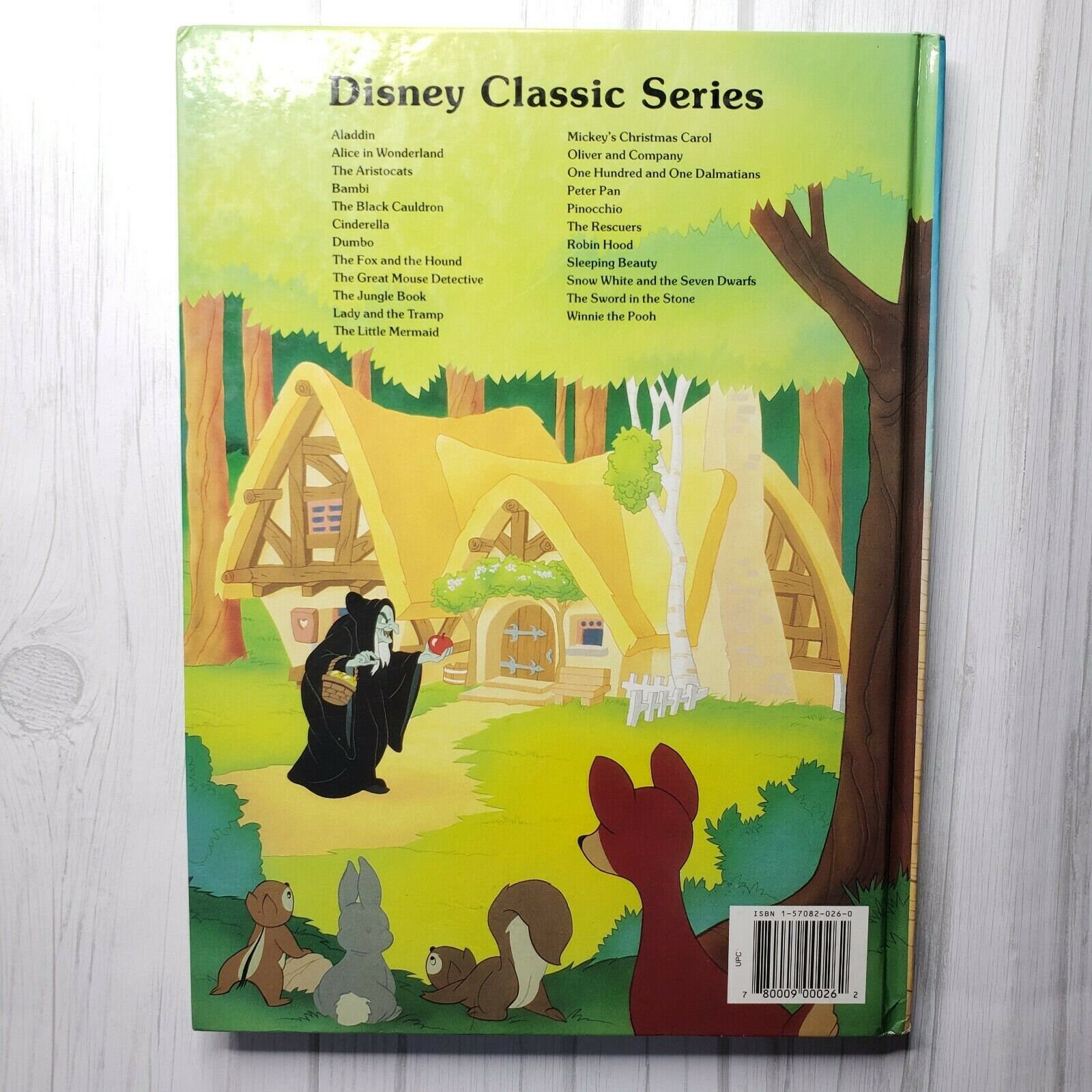 Mouse Works Walt Disney Snow White and the Seven Dwarfs Book Vintage ...
