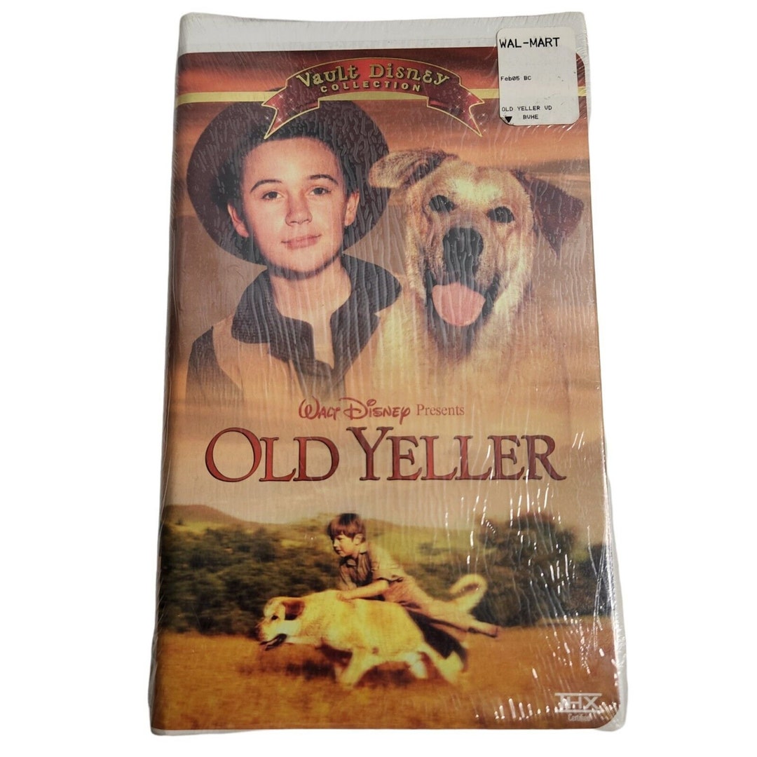 Walt Disney Vault Disney Collection Old Yeller VHS Brand New Sealed - Etsy