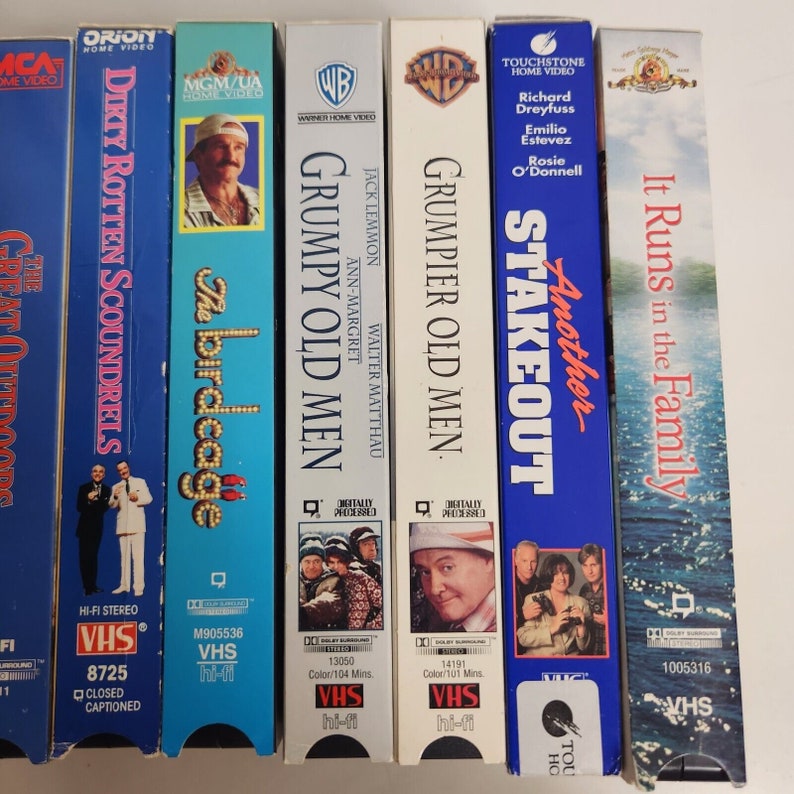 Vintage 80s 90s Comedy Movie VHS Tapes Lot - Etsy