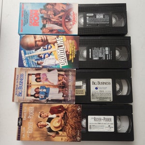 Vintage VHS Movie Classics 90s Cult Classics Comedy Captain Ron Hook ...