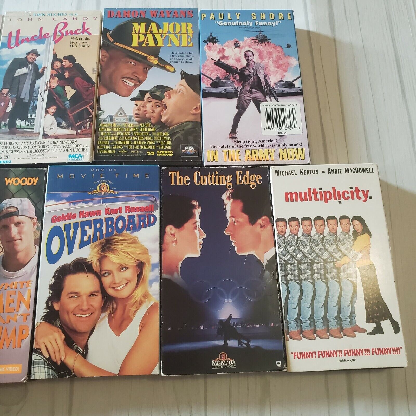Vintage VHS Video Tape Cult Classic Movies Comedy Lot 80s 90s Uncle ...