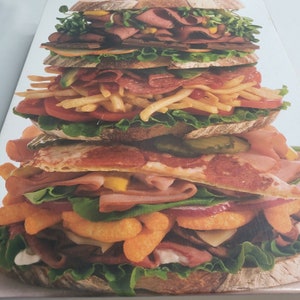 Springbok 500 Pc Stacked Burger Jigsaw PUZZLE snack Stack 18 X 23.5 - Etsy