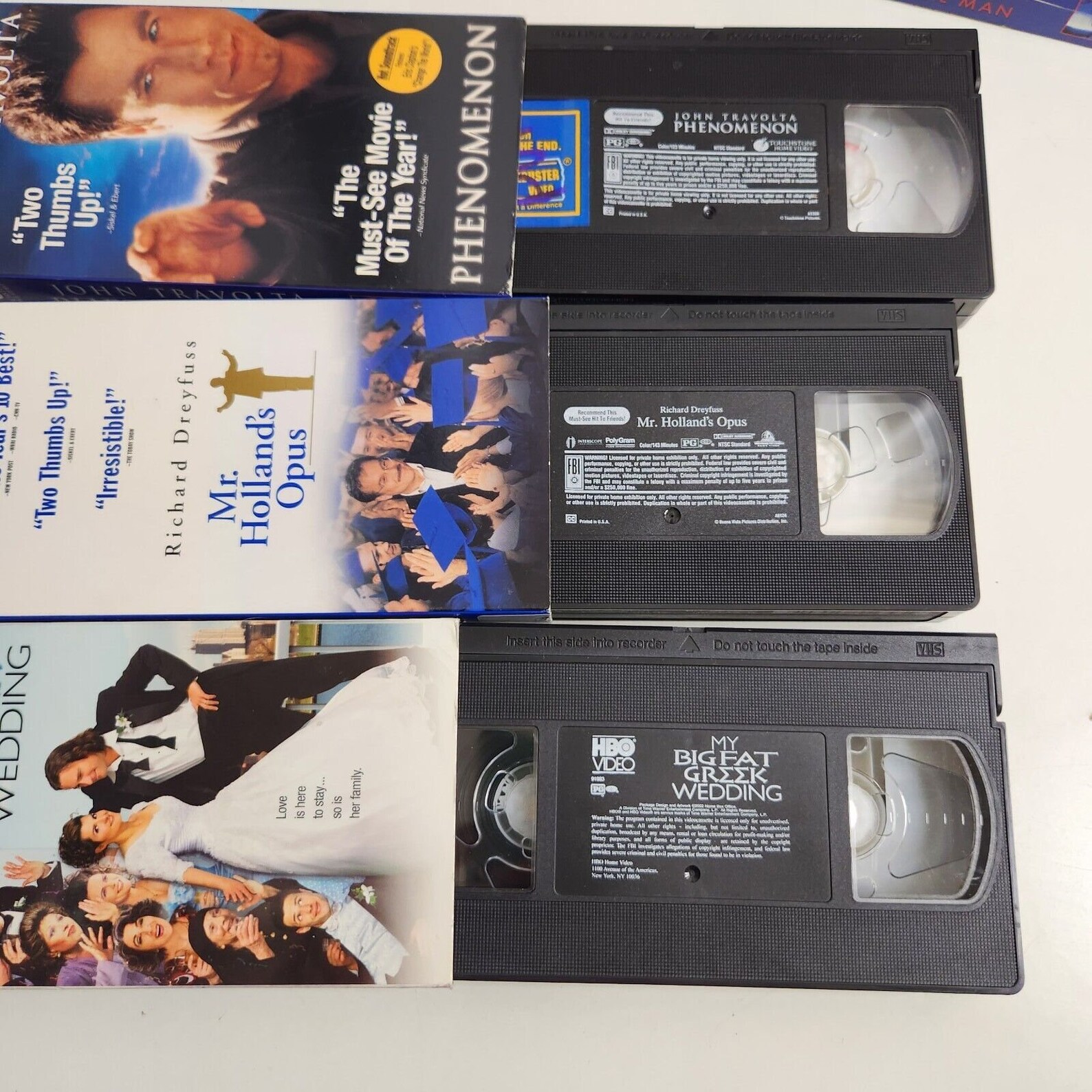 Vintage VHS Video Tape Cult Classic Movies Drama Musicals Lot of 9 80s ...
