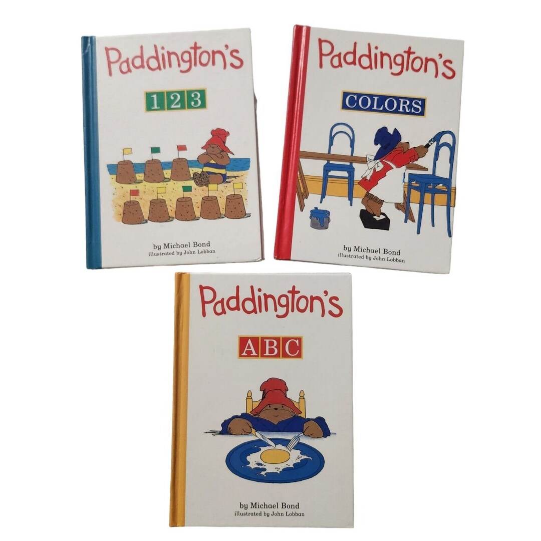 1990s Paddington's 123 Abc's by Michael Bond Puffin Books Penguin Books ...