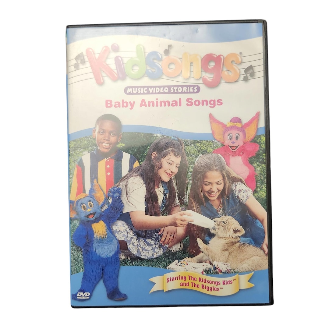 DVD Kidsongs Baby Animal Songs Music Video Stories 1995 - Etsy