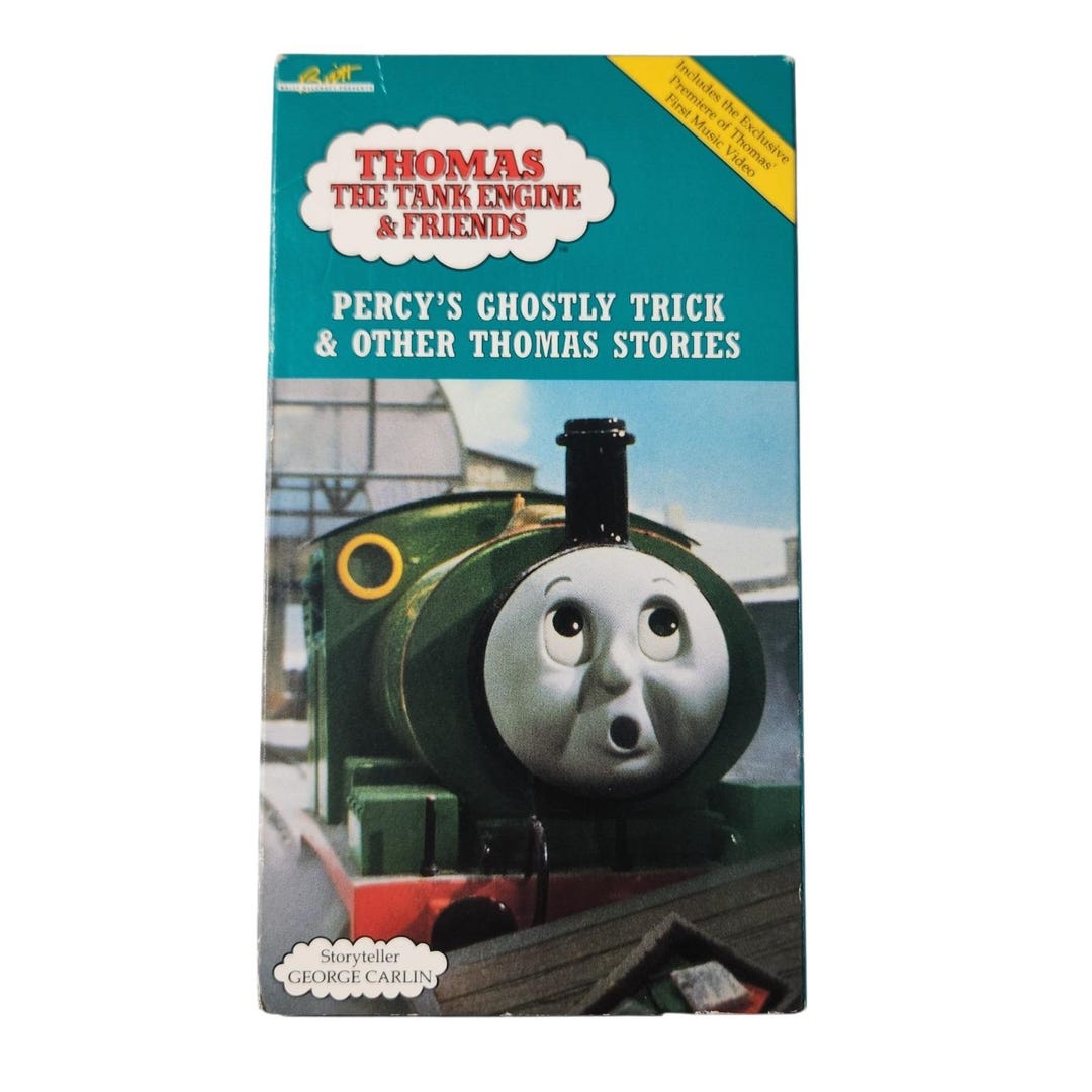 Thomas the Tank Engine & Friends Percy’s Ghostly Trick VHS Video Tape ...