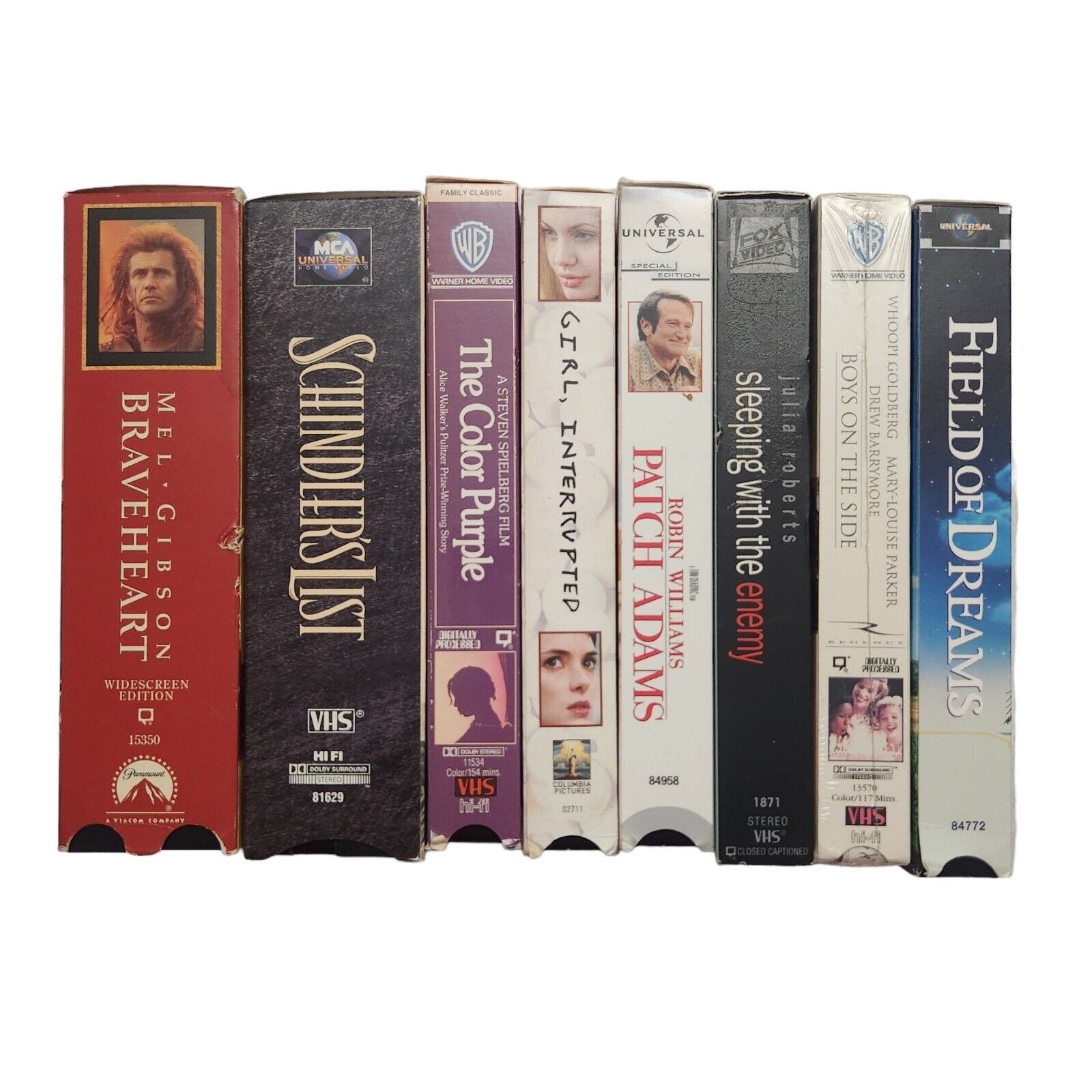 Vintage 90s VHS Video Tape Cult Classic Movies Drama Schindler's List ...