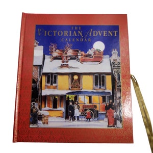 Vintage the Victorian Advent Calendar Pop up 1998 Book - Etsy