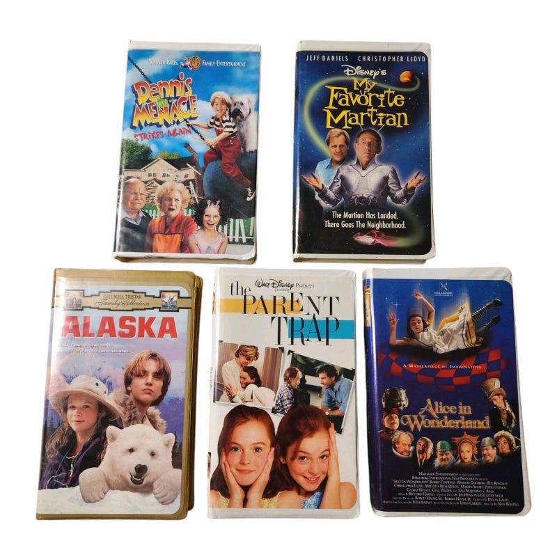 Vhs Children Lot - Etsy