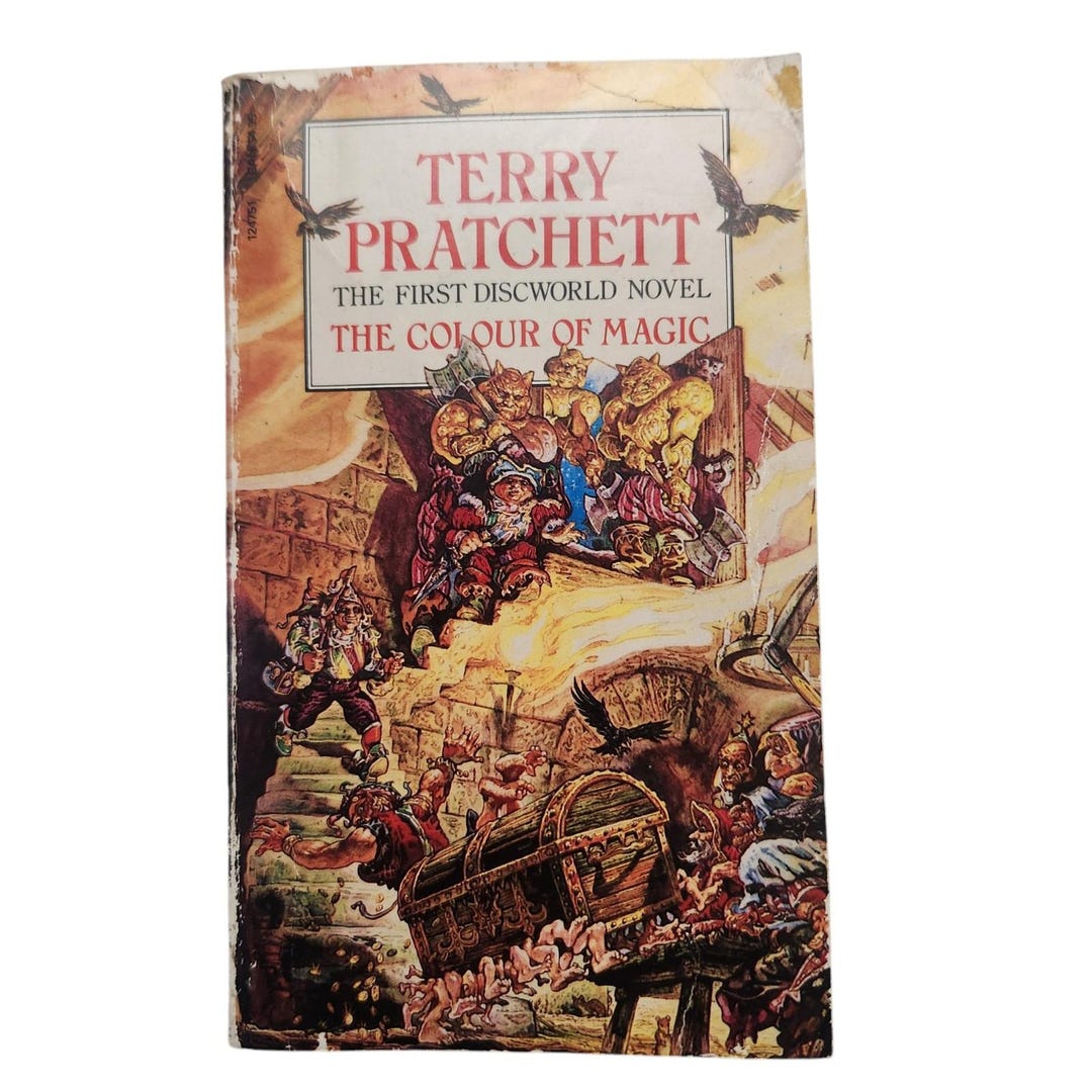 The Colour of Magic by Terry Pratchett. Discworld #1 1983 Corgi. Josh ...