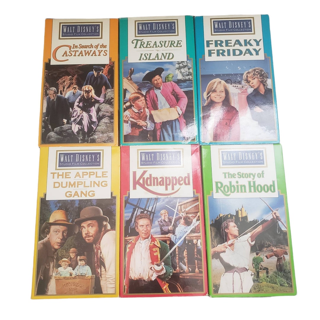 Walt Disney's Studio Film Collect VHS Classic Movies Freaky Friday ...