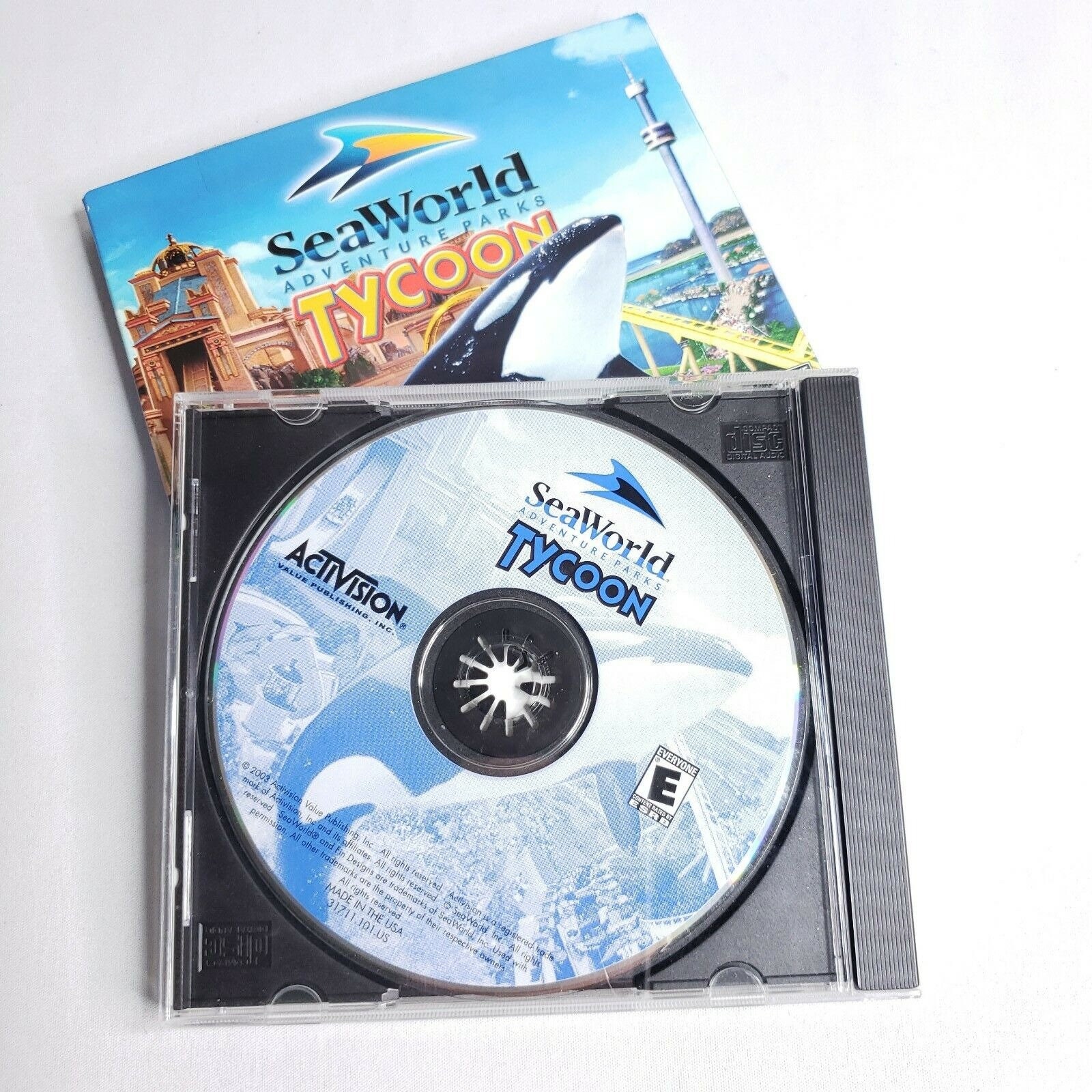 Seaworld Adventure Parks Tycoon & Atlantis Underwater PC Cd-rom Video ...